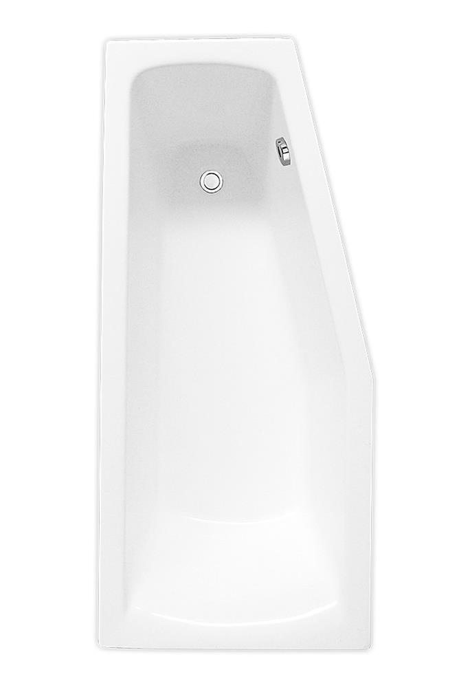 MINI Wanna asymetryczna lewa 70x160 biała | - Sklepmo.pl