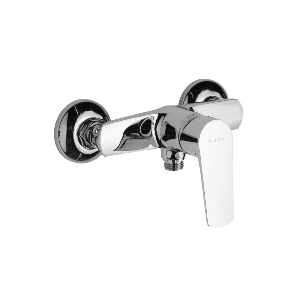 SELESTIO Bateria natryskowo-nawannowa chrom | - Sklepmo.pl